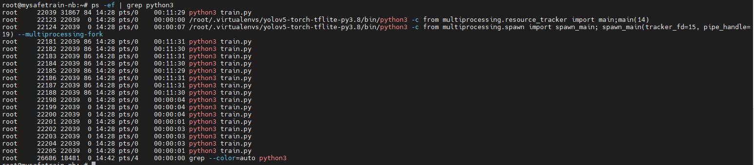 About CPU usage and process after training · Issue #6002 · ultralytics ...
