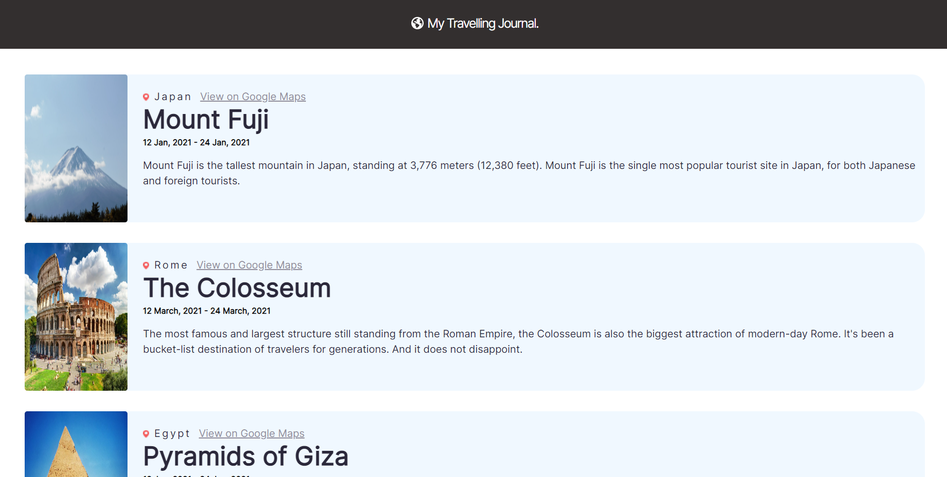 GitHub - mogheess/react-travelling-journal