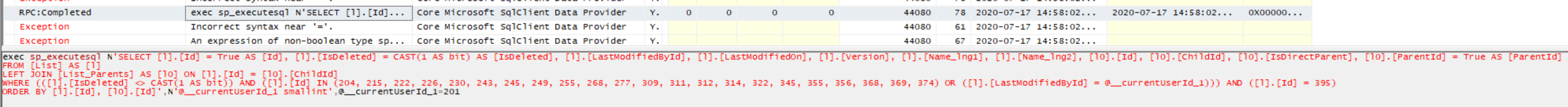 Bad Sql request generated for Select · Issue #21666 · dotnet/efcore ...