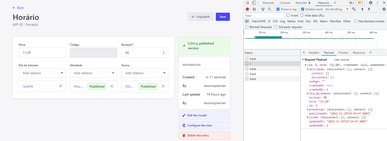 Save content gives error: error: Undefined attribute level operator disconnect · Issue #14938 ...