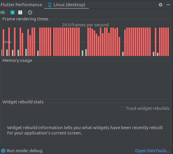 [Linux] App is very slow and logs message: Device returned a target ...