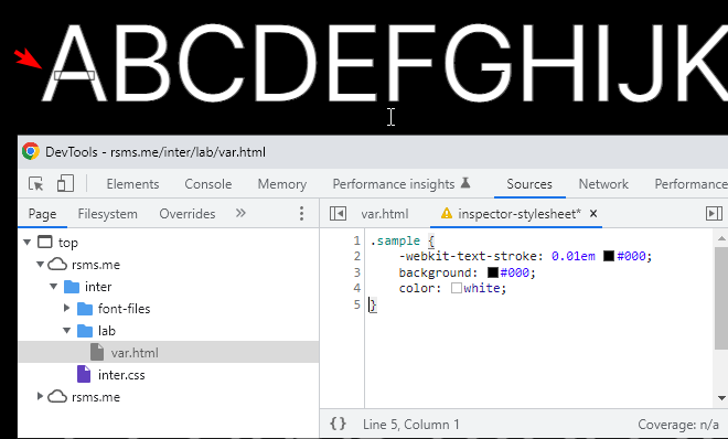 Rendering issues with variable font on macOS 10.13 (overlaps) · Issue ...