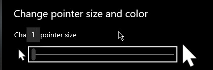 [BUG] Wrong presentation of mouse pointer with adjustet pointer size ...
