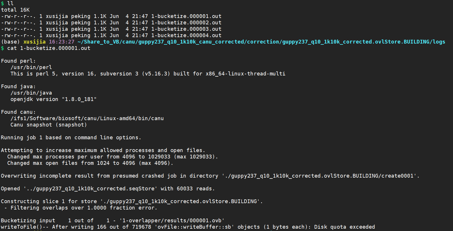 canu error correct for PCR amplicons · Issue #1379 · marbl/canu · GitHub
