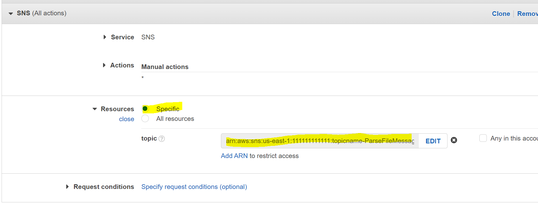 SQS Transport requires access to all topics. · Issue #3061 · MassTransit/MassTransit · GitHub