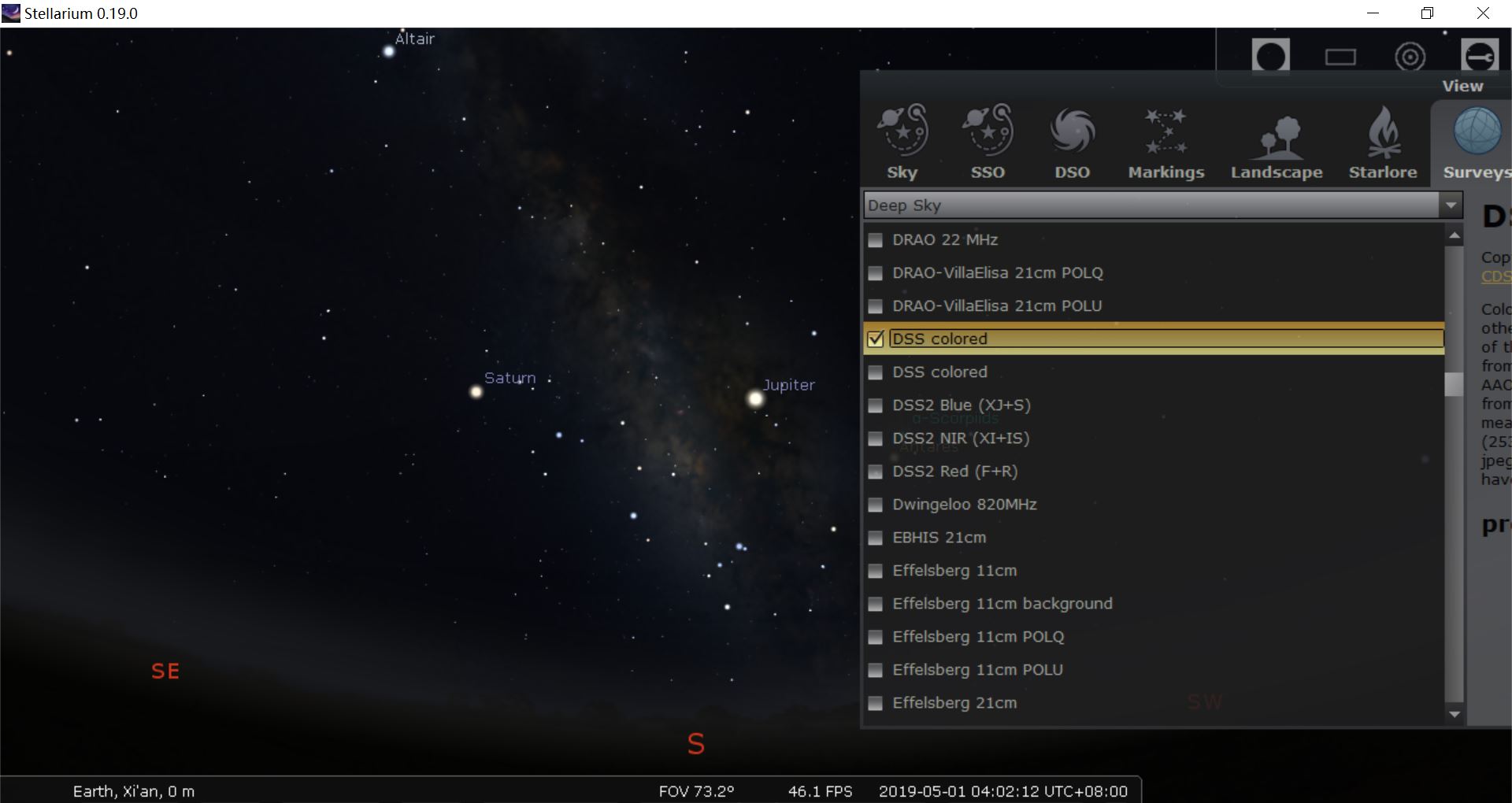 I can't open deep sky modes in Syrveys like DSS colored · Issue #671 · Stellarium/stellarium ...