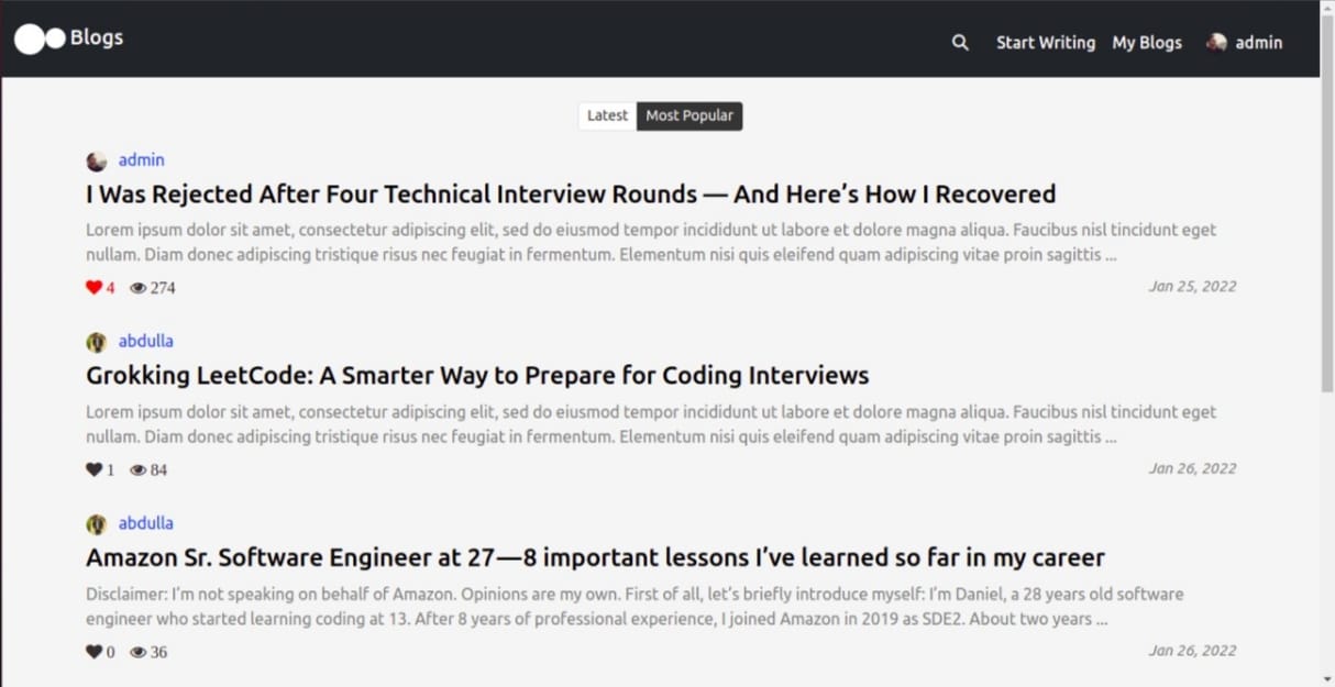 GitHub - AbdAhmad/blog-website-django