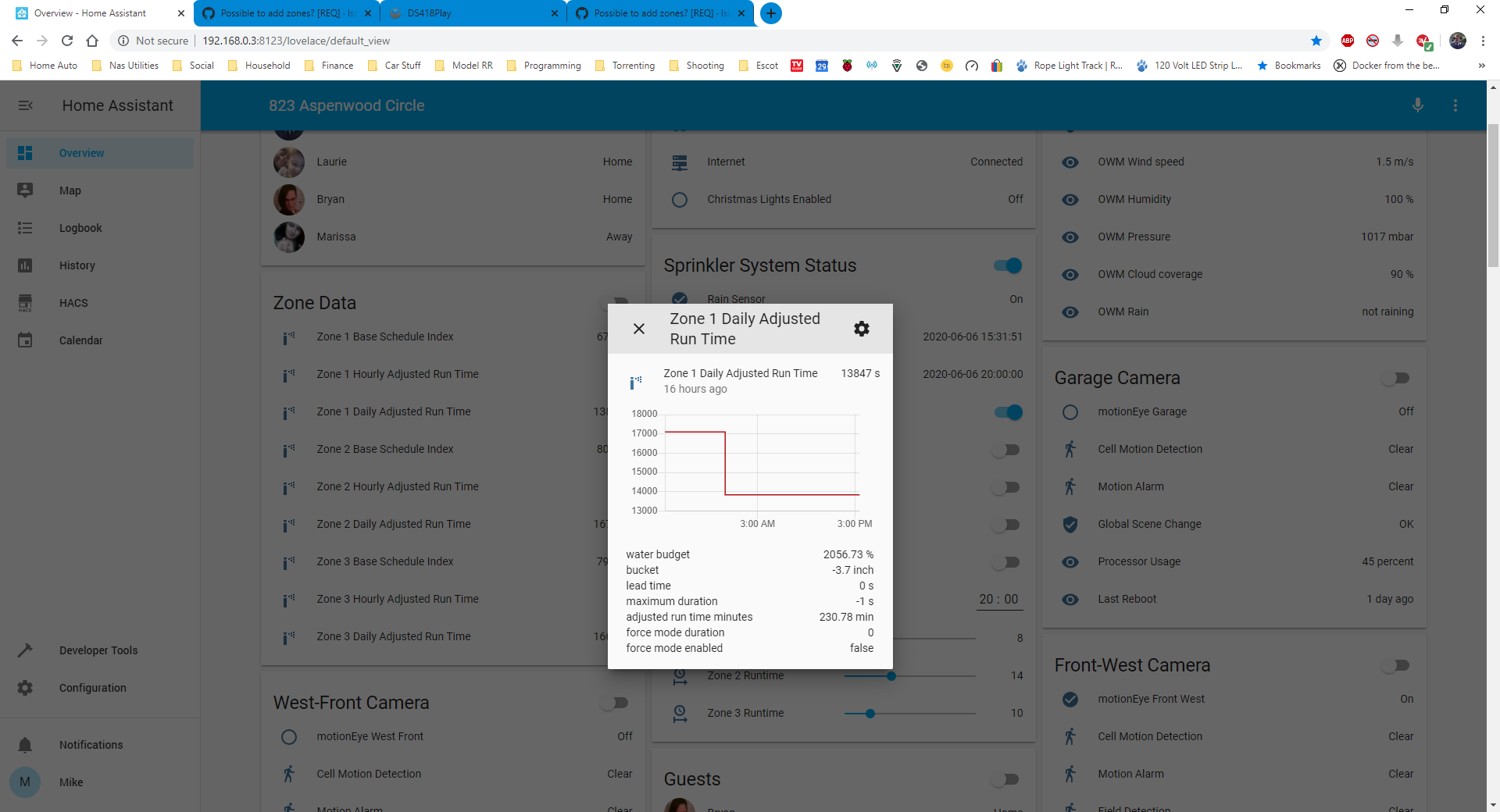 Possible to add zones? [REQ] · Issue #30 · jeroenterheerdt/HAsmartirrigation · GitHub