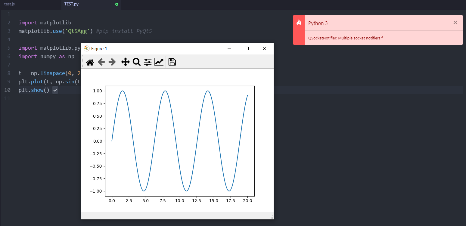 Errors in Example codes and Troubleshooting · Issue #1752 · nteract/hydrogen · GitHub