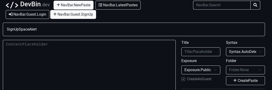 Norwegian translation not working on BETA. · Issue #54 · Ale32bit/DevBin · GitHub