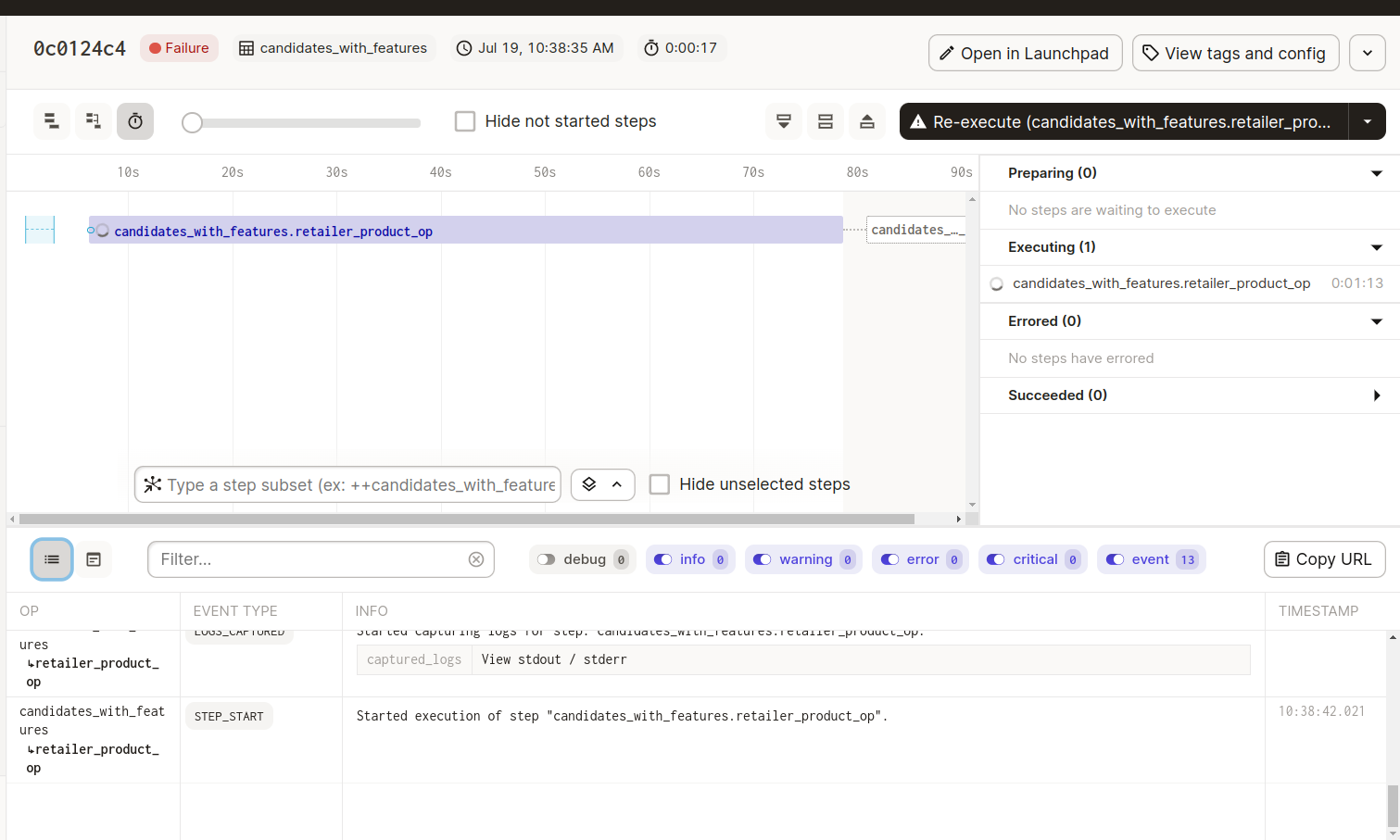With K8S, Dagit UI is not fully updating after the run finishes (with fail or success) · Issue ...