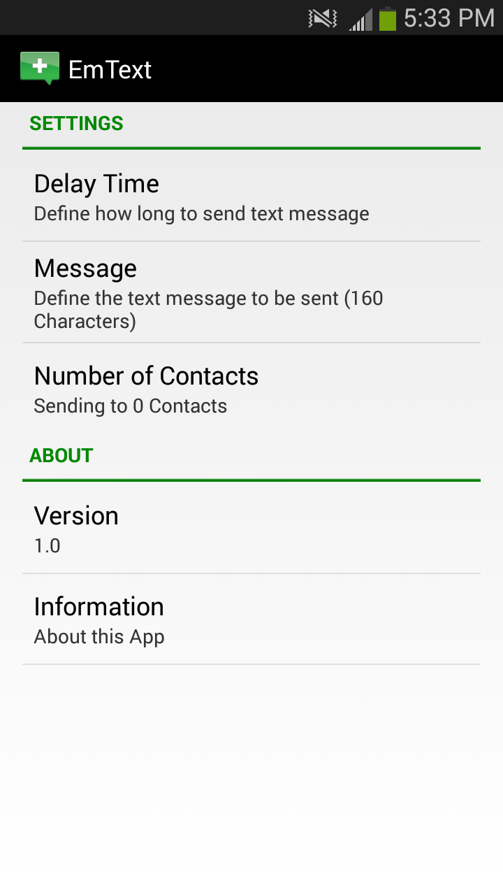 GitHub - psun03/emText: Android Project