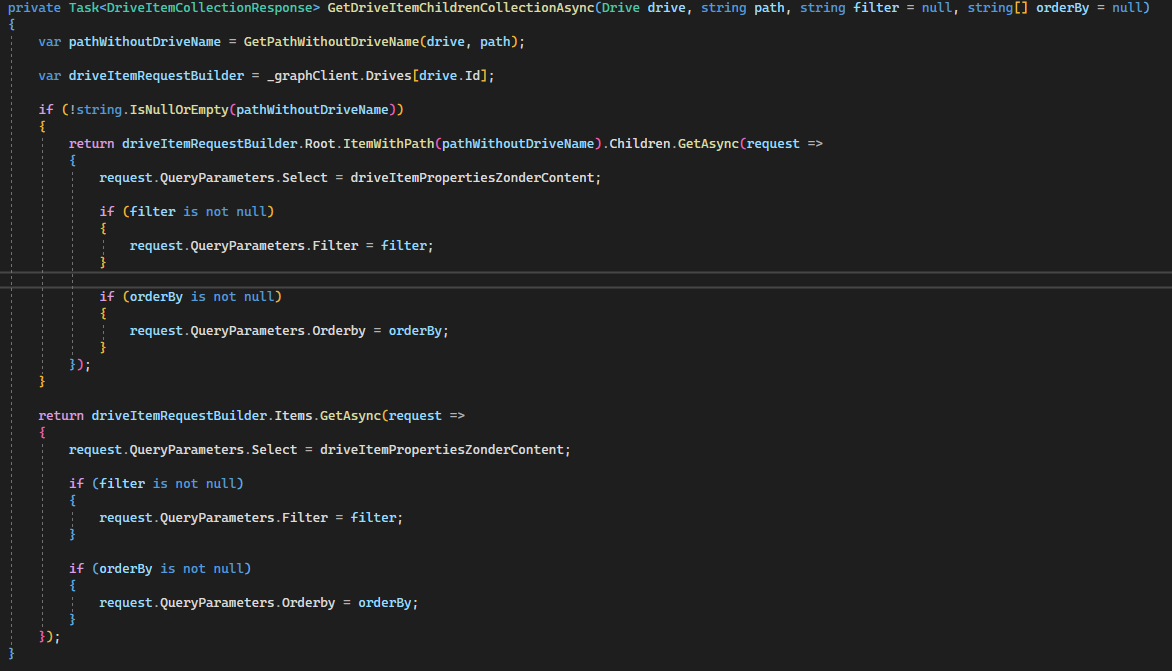 Issue fetching with drive item collection and filtering · Issue #1840 ...