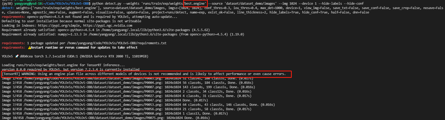 How to export onnx model？ · Issue #222 · hukaixuan19970627/yolov5_obb · GitHub