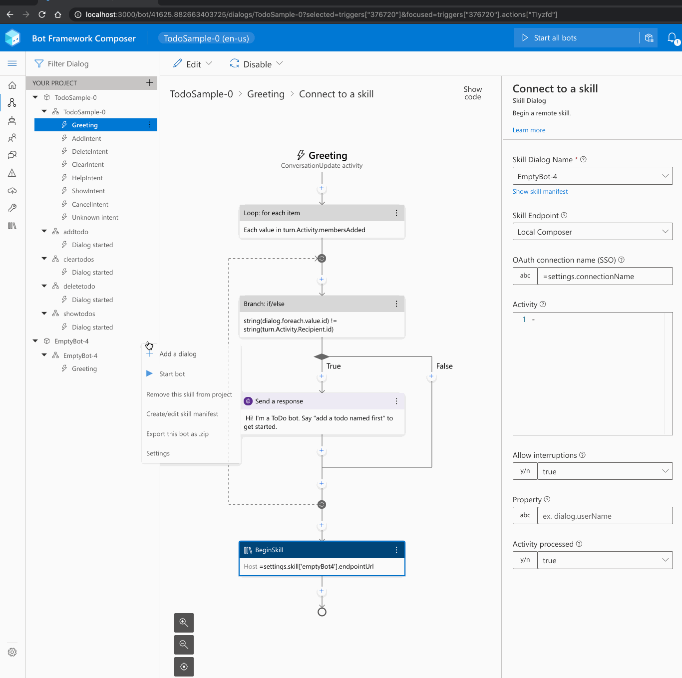 Unable to edit a skill manifest · Issue #5178 · microsoft/BotFramework-Composer · GitHub