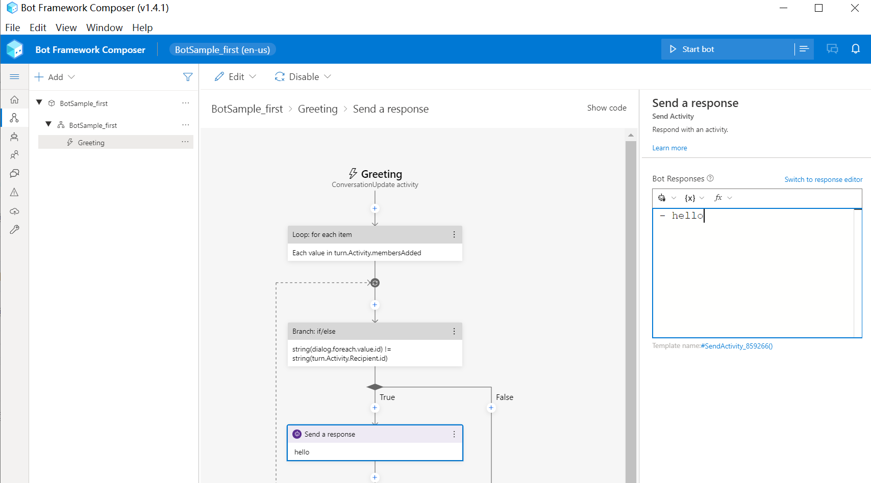 Code editor not opening in Bot Composer · Issue #7833 · microsoft/BotFramework-Composer · GitHub