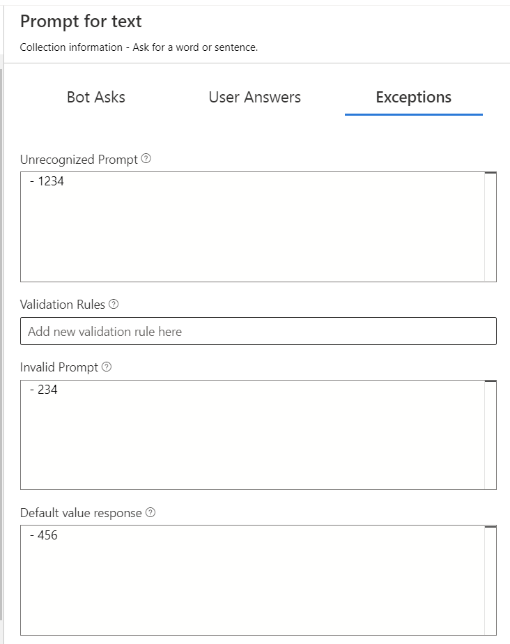 Could Not Save Values For Prompt Settings · Issue 1149 · Microsoftbotframework Composer · Github
