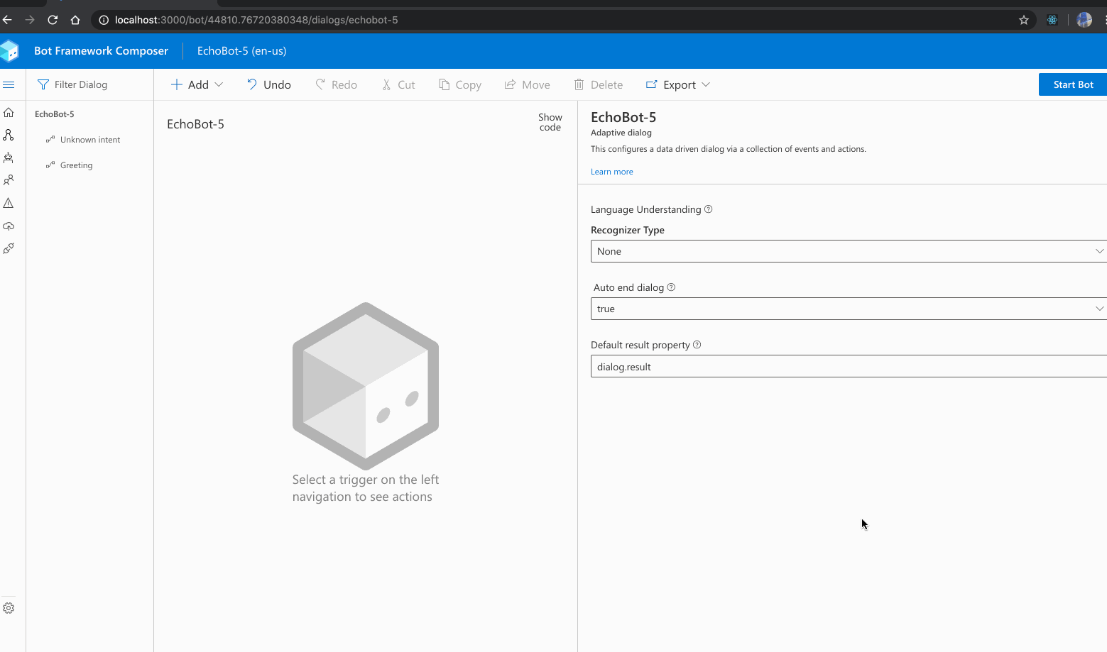 Dialog Validate Error When Add A Action · Issue 3534 · Microsoft Botframework Composer · Github