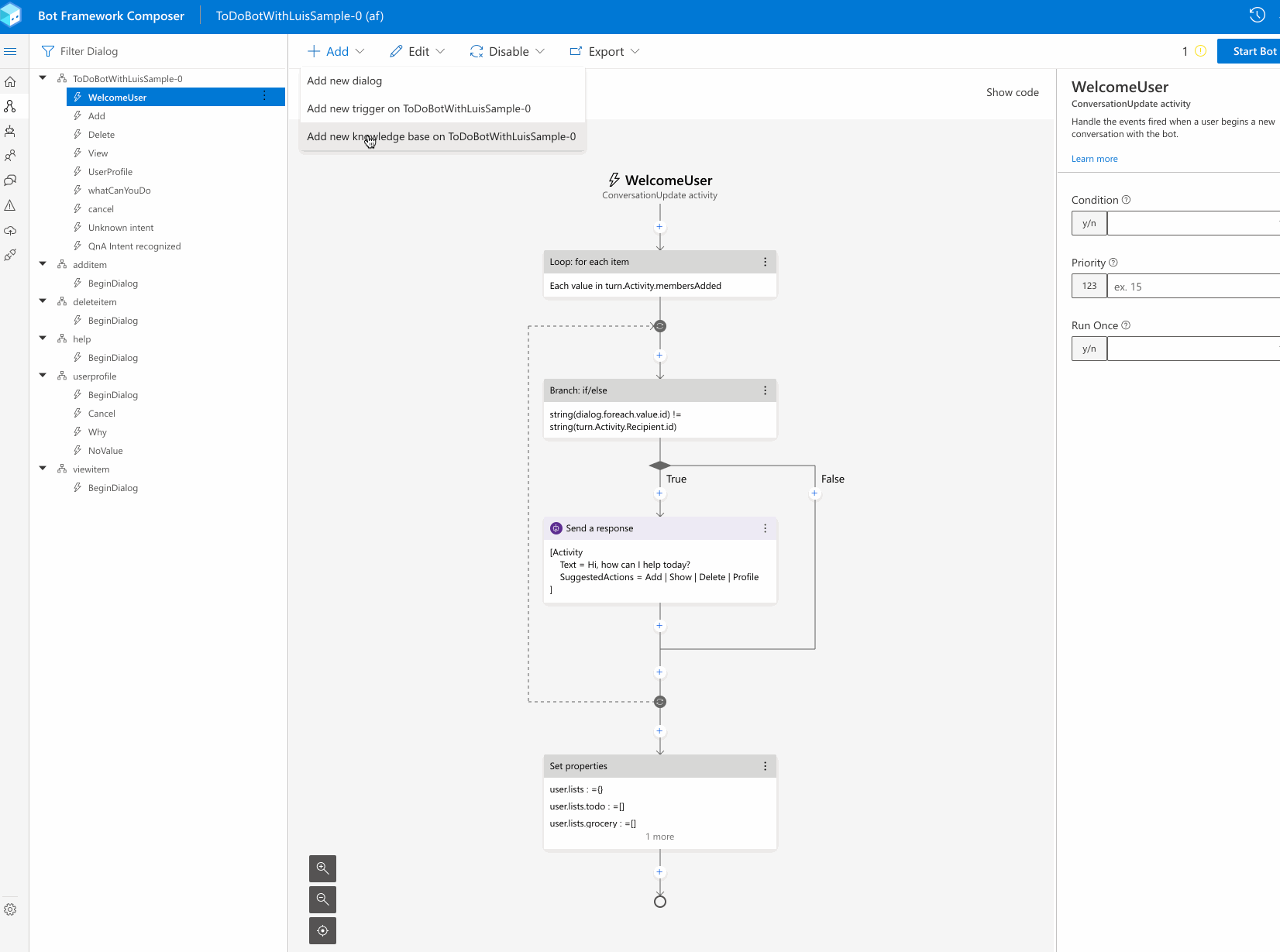 QnA knowledge base cannot be created from authoring canvas · Issue #4643 · microsoft ...