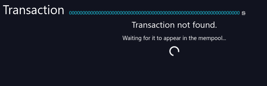 Clicking The Input In A Coinbase Tx In The Flow Diagram Gets You To Tx `00000000 00000000