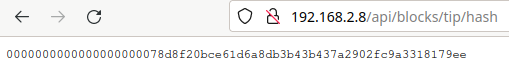 Tip Hash endpoint is broken · Issue #2968 · mempool/mempool · GitHub