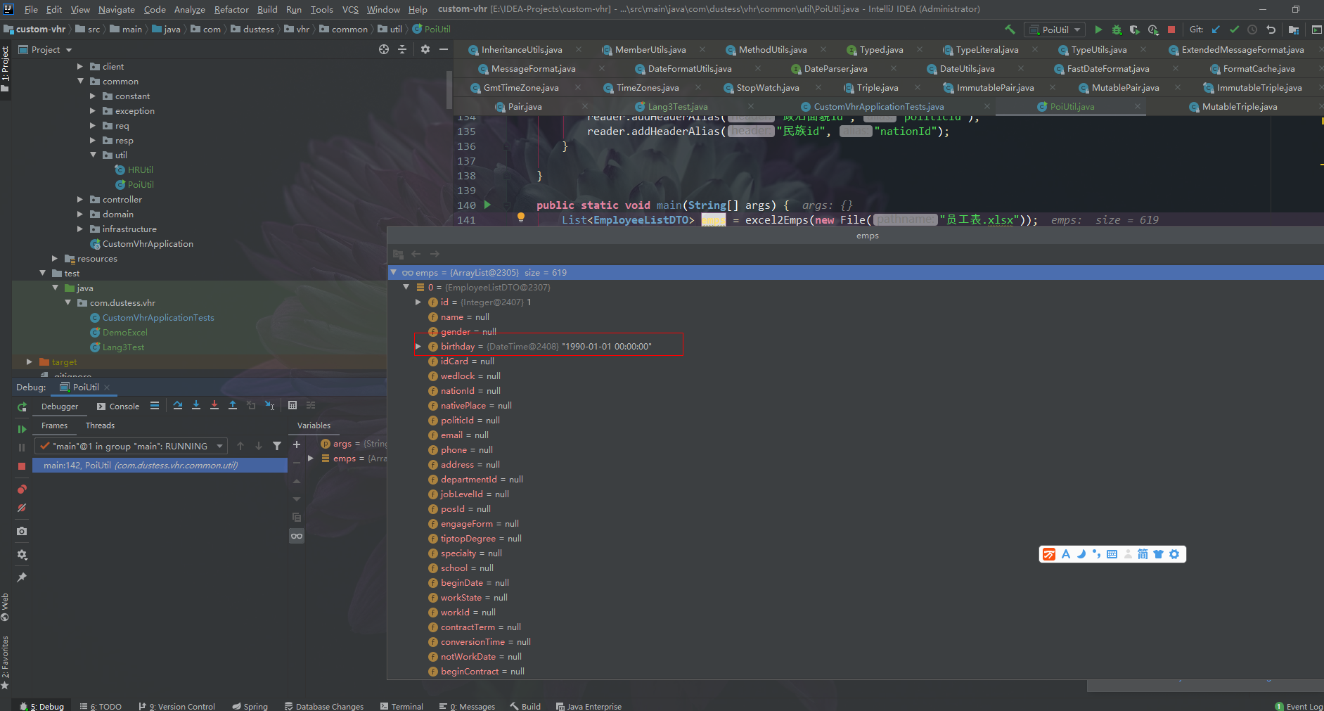 excel使用别名时读取日期类型数据报错 · Issue #1682 · chinabugotech/hutool · GitHub