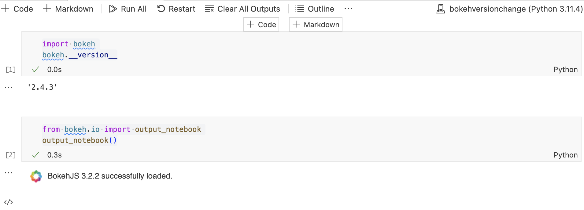 Notebook: Output cells that use JS library load mismatched (cached?) version · Issue #14170 ...