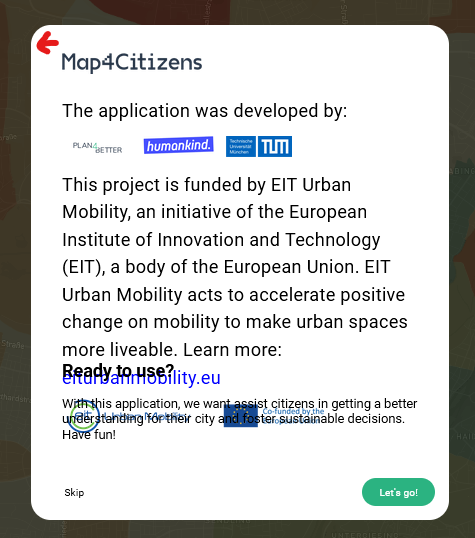 Add "Back" button to info pop-up · Issue #114 · goat-community/ums · GitHub