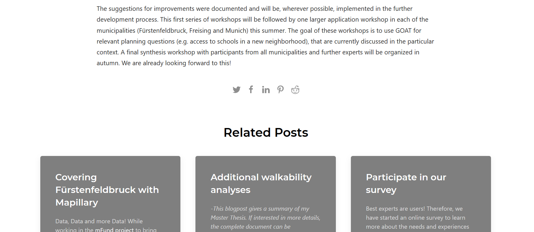 Adjust item width on Blog page · Issue #682 · goat-community/goat · GitHub