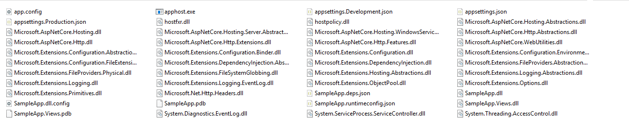 No Exe File Created When Targeting Net Core · Issue 7049 · Dotnetaspnetcoredocs · Github 