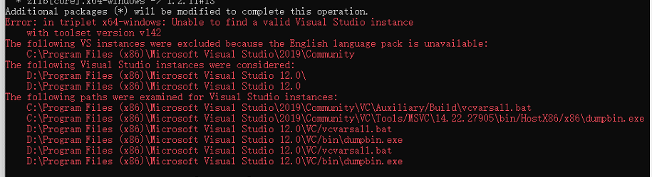vcpkg install drogon fail! · Issue #23051 · microsoft/vcpkg · GitHub