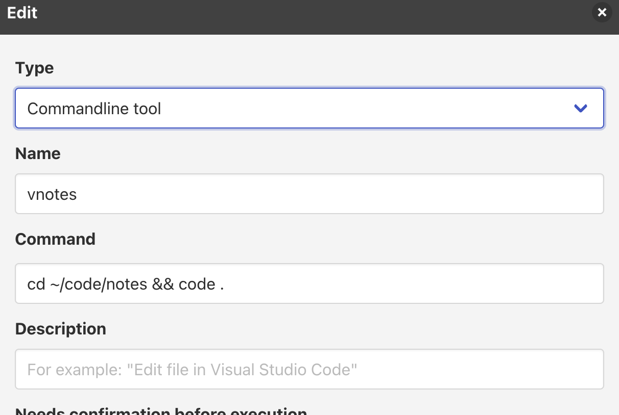 Shortcuts Commandline doesn't seem to execute · Issue #993 · oliverschwendener/ueli · GitHub