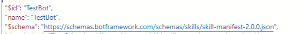 Generated Skill Manifest not correct · Issue #3140 · microsoft/BotFramework-Composer · GitHub