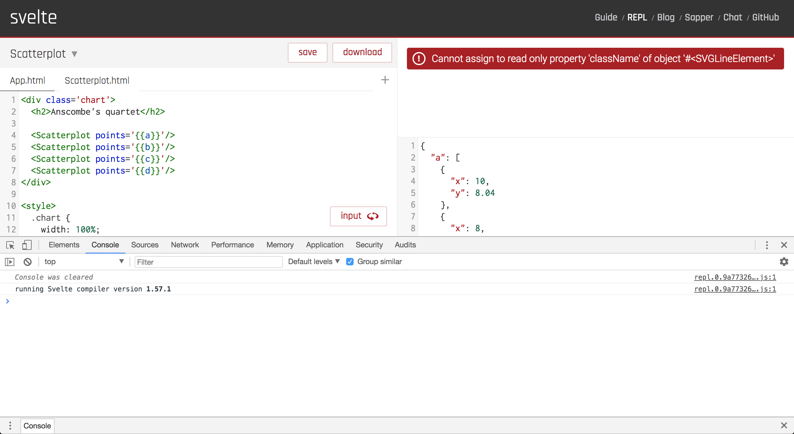 Svg Examples Not Working · Issue 216 · Sveltejsv2sveltedev · Github 