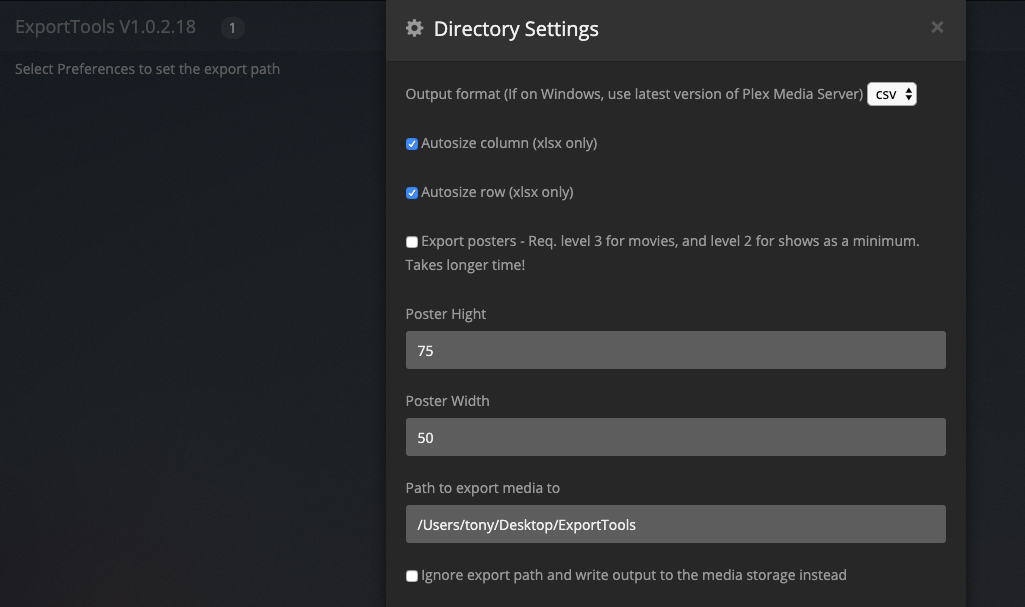 Export path issue with Mac · Issue #84 · ukdtom/ExportTools.bundle · GitHub