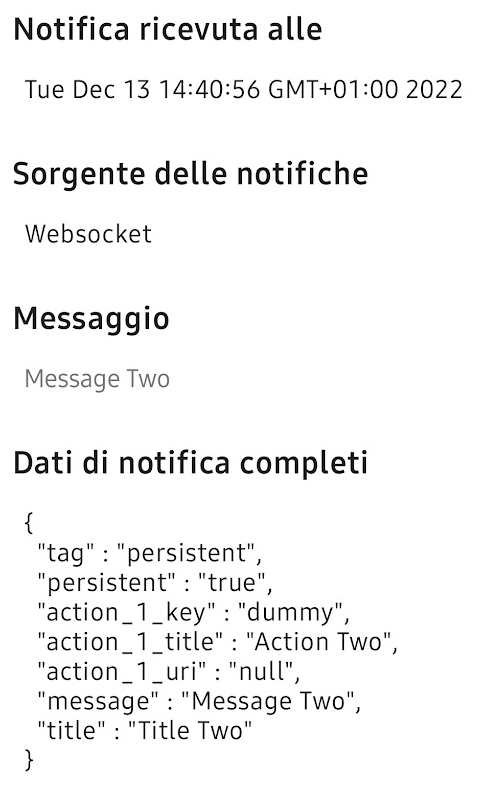 Notification message and title NOT replaced in persistent notifications ...