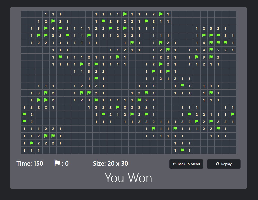 GitHub - canokulmus/minesweeper-game