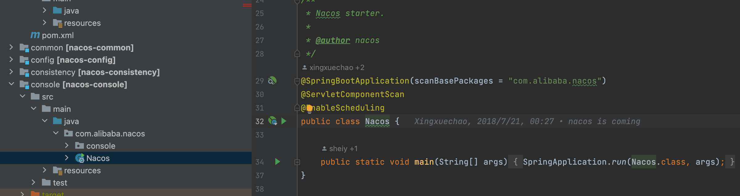 nacos 2.2.0 source start fail · Issue #9731 · alibaba/nacos · GitHub