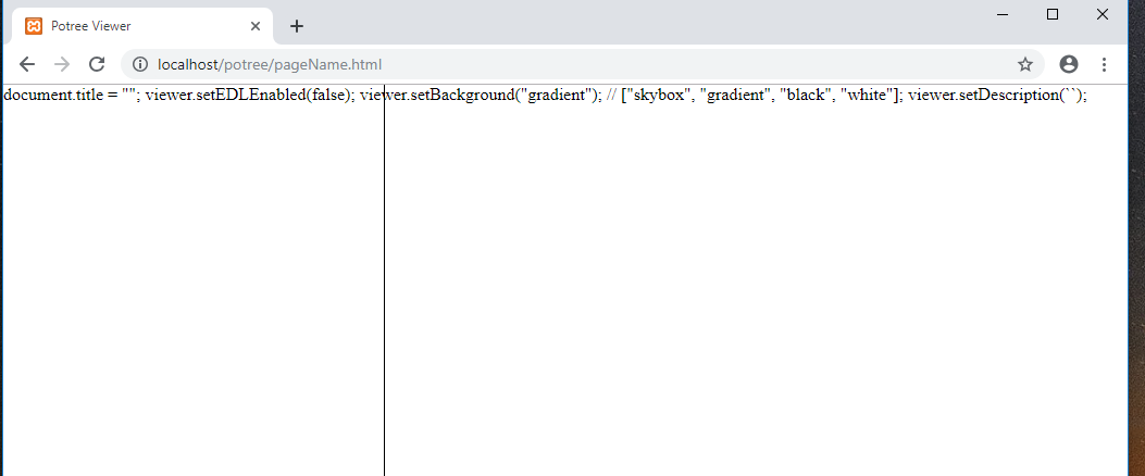 Beginner - Blank Webpage · Issue #643 · potree/potree · GitHub