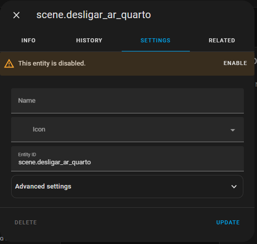 Scenes Integration Is Not Working · Issue 88488 · Home Assistant Core · Github