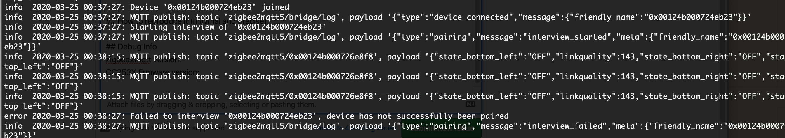 device can join the network but interview_failed · Issue #3189 · Koenkk/zigbee2mqtt · GitHub
