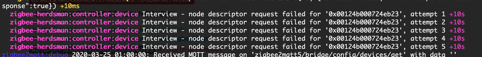 device can join the network but interview_failed · Issue #3189 · Koenkk/zigbee2mqtt · GitHub