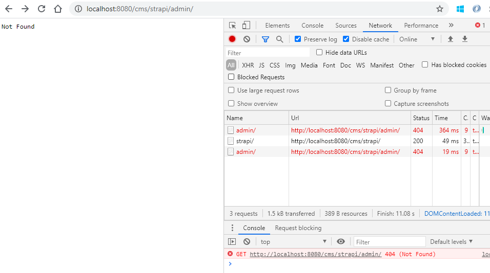 Strapi doesn't work behind a reverse proxy · Issue #8487 · strapi/strapi · GitHub