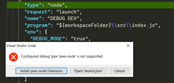 Totally Unable To Debug Node At All · Issue 1087 · Microsoftvscode Js Debug · Github