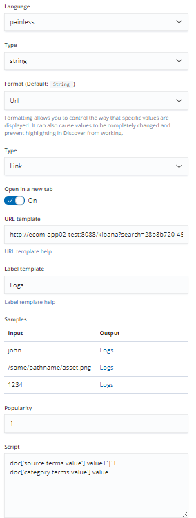 Multiple "Other" Entries per Bucket when Scripted Fields Displayed in a Table · Issue #33118 ...