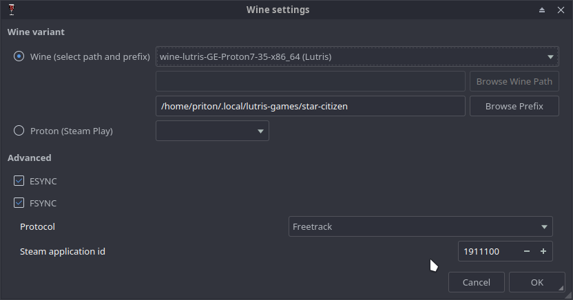 RFC: proto-wine UI changes · Issue #1618 · opentrack/opentrack · GitHub