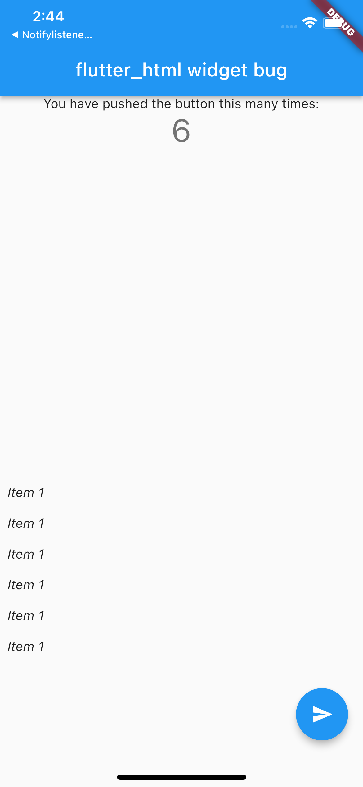 Weird behaviour when Html() is in the ListView · Issue #1005 · Sub6Resources/flutter_html · GitHub