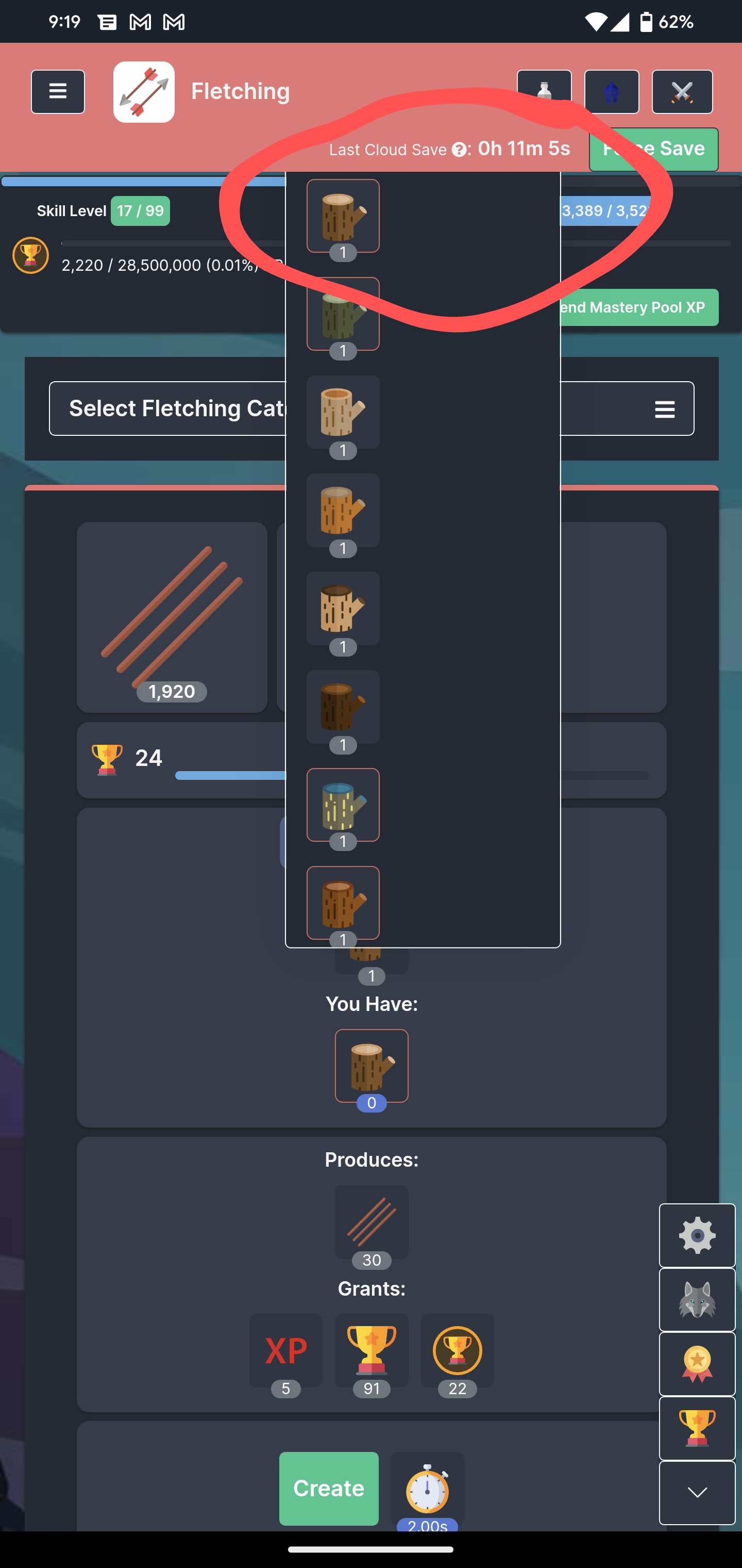 [Bug]: Arrow shaft recipe select does not scroll on mobile · Issue #2991 · MelvorIdle/melvoridle ...