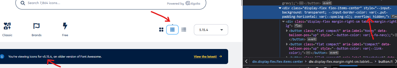 Bug: Button Tooltips in the Icons Page is hidden due to `Overflow: hidden` in the Parent ...