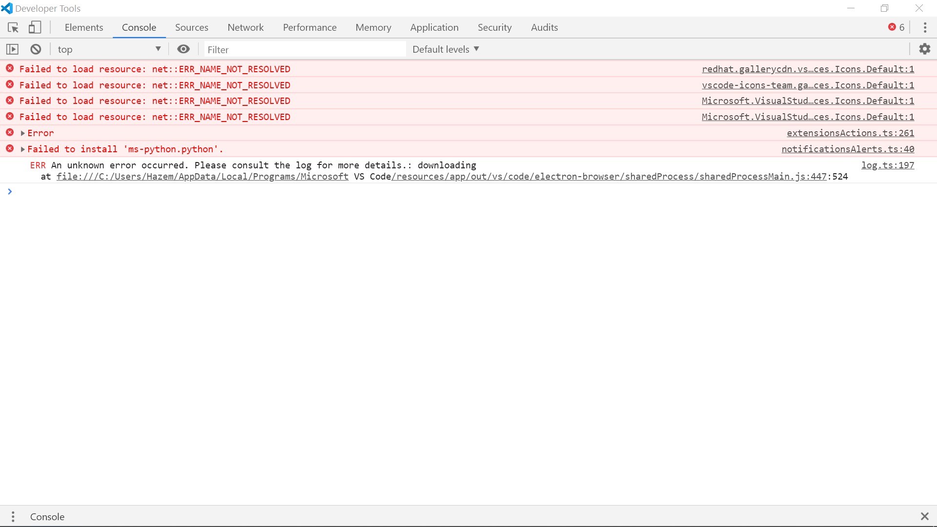 Can't Download or Update any Extension. · Issue #91113 · microsoft ...